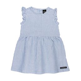 Villervalla Kleid M&auml;dchen Gr&ouml;&szlig;e 110 blau / wei&szlig;