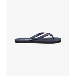 Superdry & Co T-Bar Sandals 'Essential' male size 44/45 marine blue / Lobster / White