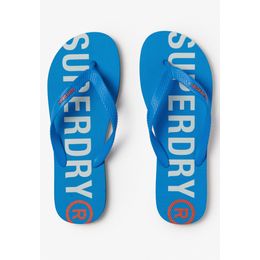 Superdry & Co T-Bar Sandals male size 46/47 Blue / White