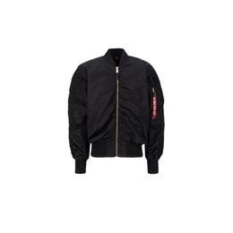 ALPHA INDUSTRIES Between-Season Jacket 'MA-1 OS' male size XXXL Black