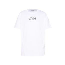 Senses.the Label T-Shirt TU:LIP mit Print Damen Gr&ouml;&szlig;e XL wollwei&szlig;