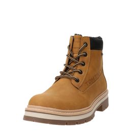 Tom Tailor Lace-Up Boots male size 40 Cognac / Black
