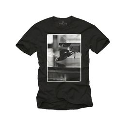 Makaya Shirt 'Plattennadel' Herren Gr&ouml;&szlig;e XXXL schwarz