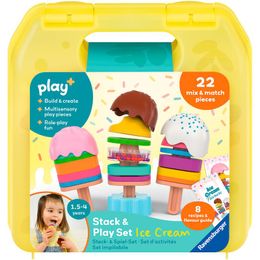 Ravensburger Steckspielzeug &raquo;Play+ Steck- und Spiel-Set: Mix dein Eis&laquo; Einheitsgr&ouml;&szlig;e Steckspielzeug