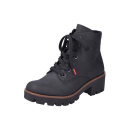 Rieker Lace-Up Ankle Boots female size 37 Black