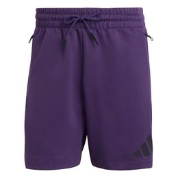 adidas Sportswear Shorts 'Z.N.E.' Herren Gr&ouml;&szlig;e S brombeer / schwarz