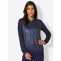 Catamaran Sports Damen Funktionsjacke im Materialmix, marine, Gr&ouml;&szlig;e 46