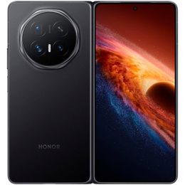 Honor Smartphone &raquo;Magic V6&laquo; Schwarz schwarz Professionelles Triple-Kamerasystem (50 MP + 64 MP + 50 MP) mit KI-Funktionen und bis zu 100&times; Digitalzoom