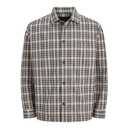 Jack & Jones Jack & Jones Hemd Herren Gr&ouml;&szlig;e L braun / grau / schwarz