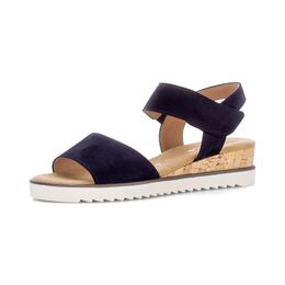 Gabor Strap Sandals 'Genua' female size 37 Dark blue