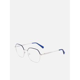 Longchamp Sonnenbrille 'Longchamp LO2152 Gold/black 51/19/140 WOMAN Eyewear Frame' Damen Gr&ouml;&szlig;e 51 silber