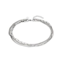s.Oliver Fu&szlig;kette &raquo;Fine Layers&laquo; Edelstahl Fu&szlig;kette