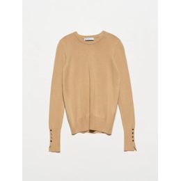 Dilvin Pullover 'Pullover' Damen Gr&ouml;&szlig;e S/L karamell