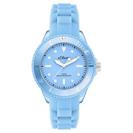 s.Oliver Analog Watch female size One size Light blue