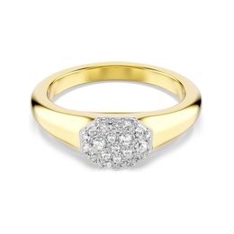 Swarovski Ring Damen Gr&ouml;&szlig;e 58 gold / transparent