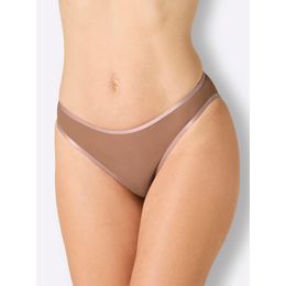 WITT Damen Minislip mit flachen N&auml;hten, camel, Gr&ouml;&szlig;e 40