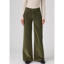 Levi's Levi's Damen Cordhose &raquo;318 SHAPING WIDE LEG&laquo; mit weitem Bein - Wide Leg gr&uuml;n 29, L&auml;nge 34