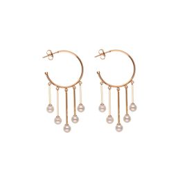 NAEMI Ohrringe Damen Gr&ouml;&szlig;e One Size gold / perlwei&szlig;
