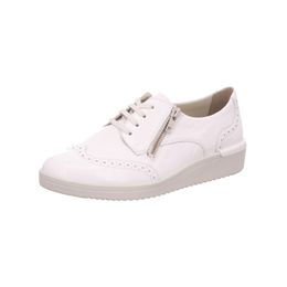 Gabor Comfort Schn&uuml;rschuh 'Klassischer Schn&uuml;rschuh Damen 66.936 11 Echtleder in wei&szlig;' Damen Gr&ouml;&szlig;e 36 wei&szlig; Sommerschuhe