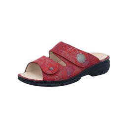Finn Comfort Mules 'Pantolette Damen 02550 657420 Echtleder in rot' female size 37 Red