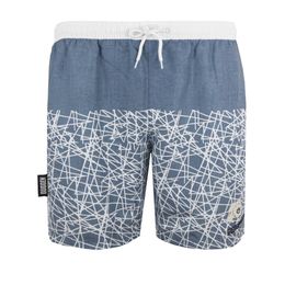 GUGGEN Mountain Badeshorts 'Boardshorts 1609' Herren Gr&ouml;&szlig;e L grau