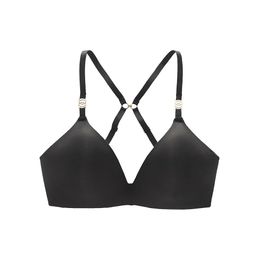 Lascana B&uuml;gelloser BH in Schwarz - 45% | Gr&ouml;&szlig;e 70B | Damen-bhs