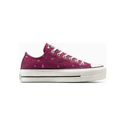 Converse Sneakers "Chuck Taylor All Star Lift Platform" in Bordeaux - 43% | Gr&ouml;&szlig;e 38 | Damen-sneakers