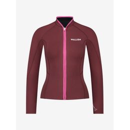 WALLIEN Athletic Jacket 'Horizonia Yulex ' female size XXL Red