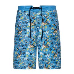 King Kerosin Badeshorts 'Swordfish' Herren Gr&ouml;&szlig;e XL blau
