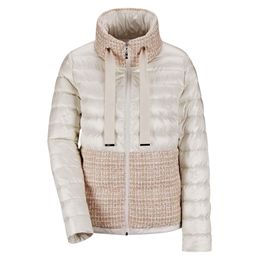 Madeleine Mode Madeleine Jacke Damen Gr&ouml;&szlig;e XL sand / wollwei&szlig; Sommerjacke