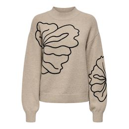 Jacqueline de Yong JDY Sweater 'JDYJELLA' female size L Grey / Black