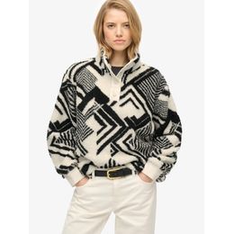 Superdry & Co Sweater female size XL Beige / Black