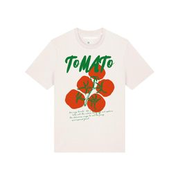 Watapparel Shirt 'Tomato' male size XXL Green / Orange red / White