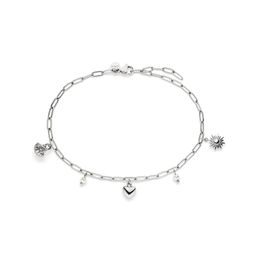 s.Oliver Fu&szlig;kette Damen Gr&ouml;&szlig;e One Size silber