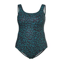 Ulla Popken Swimsuit 'Alice' female size XL/XXL Night blue / Petrol