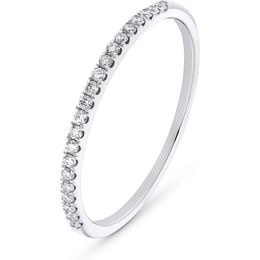 Christ Ring Damen Gr&ouml;&szlig;e 50 transparent / wei&szlig;