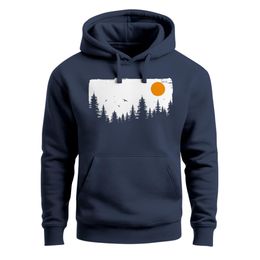 Neverless Sweatshirt 'Forest' Herren Gr&ouml;&szlig;e 4XL navy