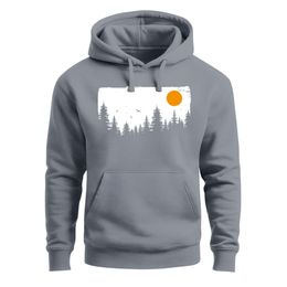 Neverless Sweatshirt 'Forest' male size XL Grey