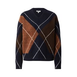Mavi Pullover Damen Gr&ouml;&szlig;e XL navy / braun / cognac / wei&szlig;
