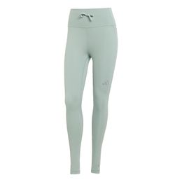 adidas Performance Workout Pants 'Essentials' female size XL Silver grey / Mint