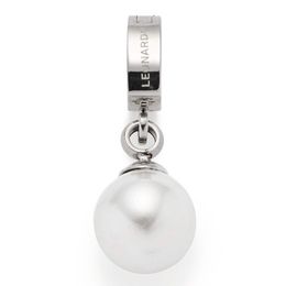 Leonardo Anh&auml;nger Damen Gr&ouml;&szlig;e One Size silber / perlwei&szlig;