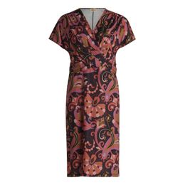 Cartoon Kleid Damen Gr&ouml;&szlig;e 36 lila / dunkellila / rosa / schwarz Sommerkleid