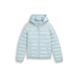 TOM TAILOR DENIM Between-Season Jacket female size L Light blue
