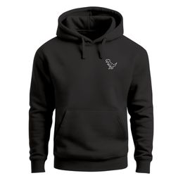 Neverless Sweatshirt 'Polygon T-Rex' Herren Gr&ouml;&szlig;e XL schwarz