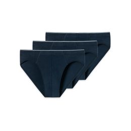 Schiesser Slip '95/5 Cotton' Herren Gr&ouml;&szlig;e S dunkelblau