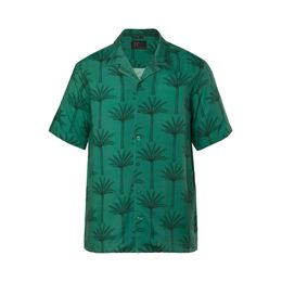 JP1880 Button Up Shirt male size 5XL Green / Black