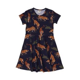 Walkiddy Kleid 'Tigers and Leopards' M&auml;dchen Gr&ouml;&szlig;e 92 navy