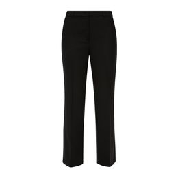 s.Oliver BLACK LABEL Pleat-Front Pants female size 44 Black