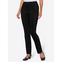 WITT Damen Schlupfhose in Bengalin-Qualit&auml;t, schwarz, Gr&ouml;&szlig;e 42
