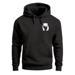 Neverless Sweatshirt 'B&auml;r' Herren Gr&ouml;&szlig;e L schwarz